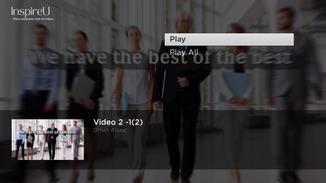 InspireU Network | TV App | Roku Channel Store | Roku