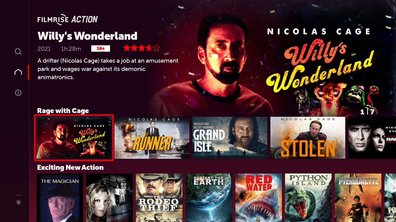 FilmRise Action | TV App | Roku Channel Store | Roku