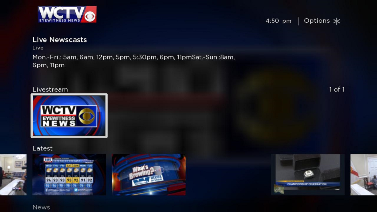 WCTV News | TV App | Roku Channel Store | Roku