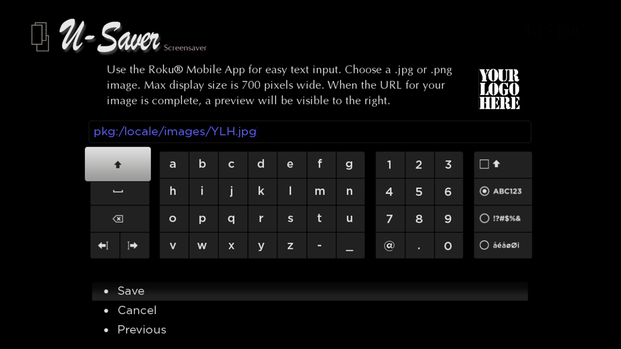 U-Saver | TV App | Roku Channel Store | Roku