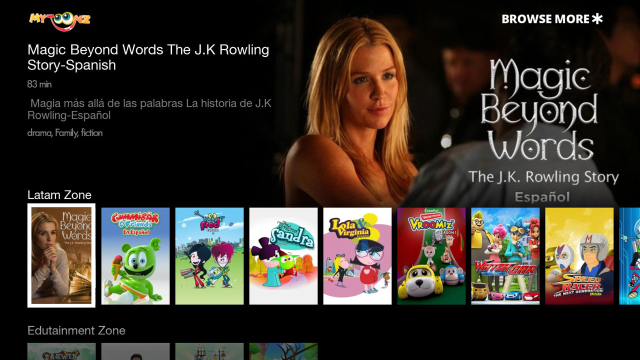 MyToonz | TV App | Roku Channel Store | Roku