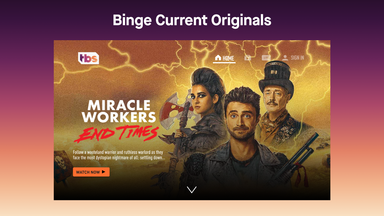 Watch TBS | TV App | Roku Channel Store | Roku