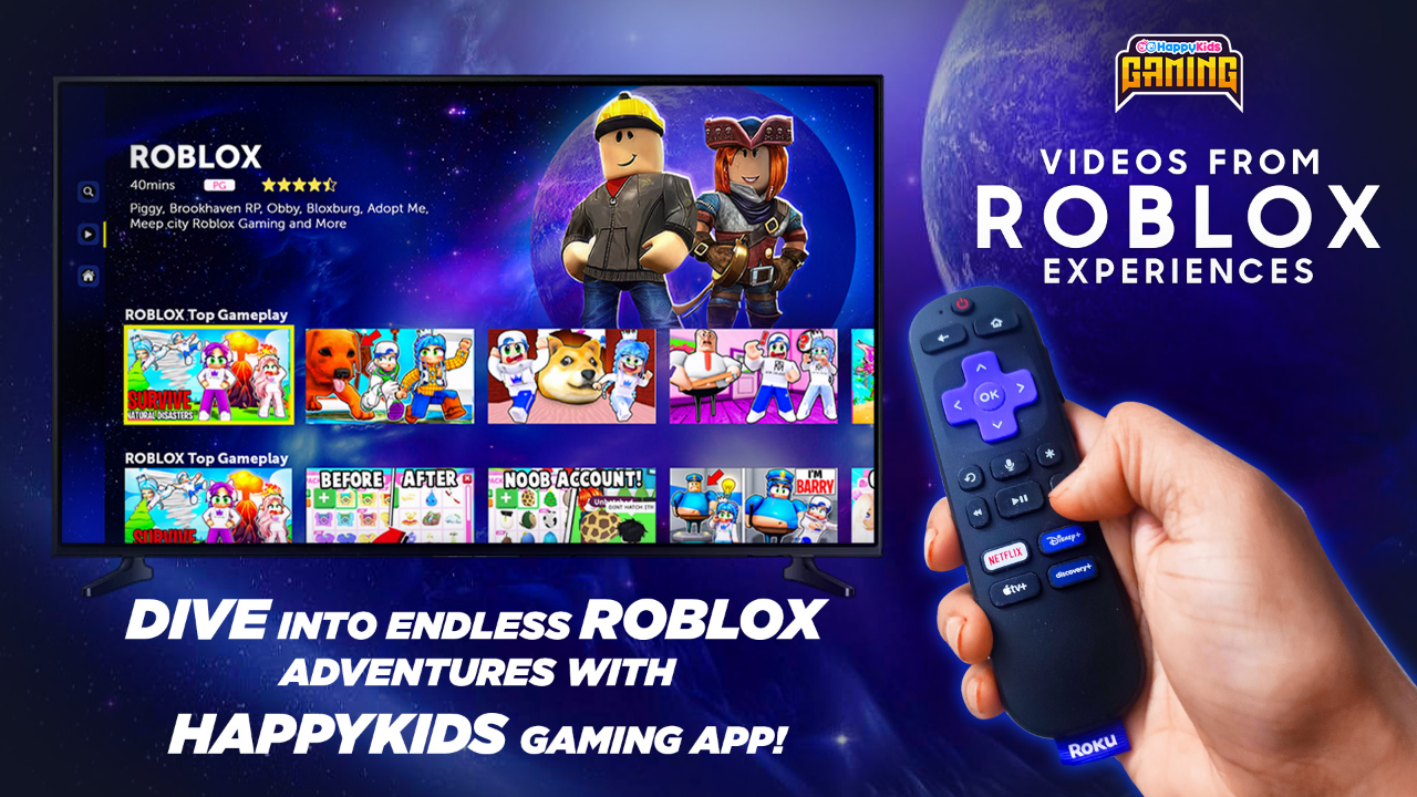 Roblox Experience Videos - HappyKids Gaming | TV App | Roku Channel ...