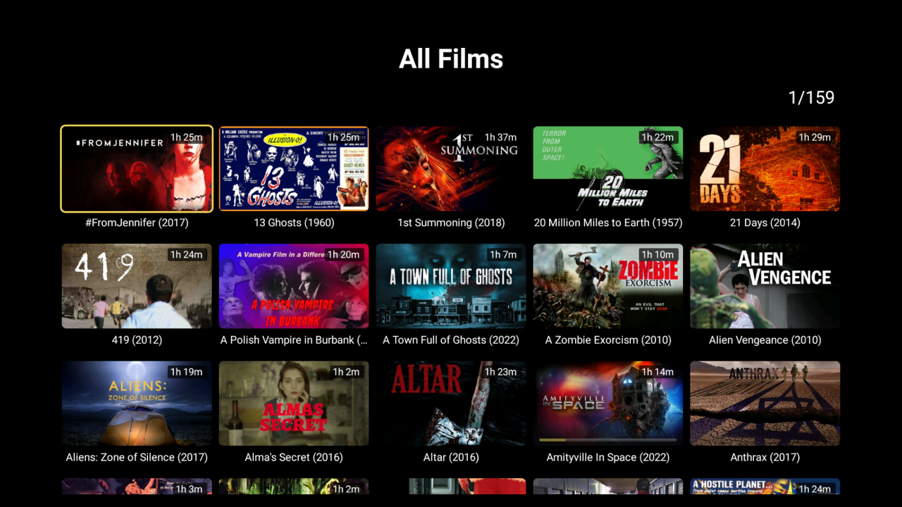 Free Horror Movies | TV App | Roku Channel Store | Roku