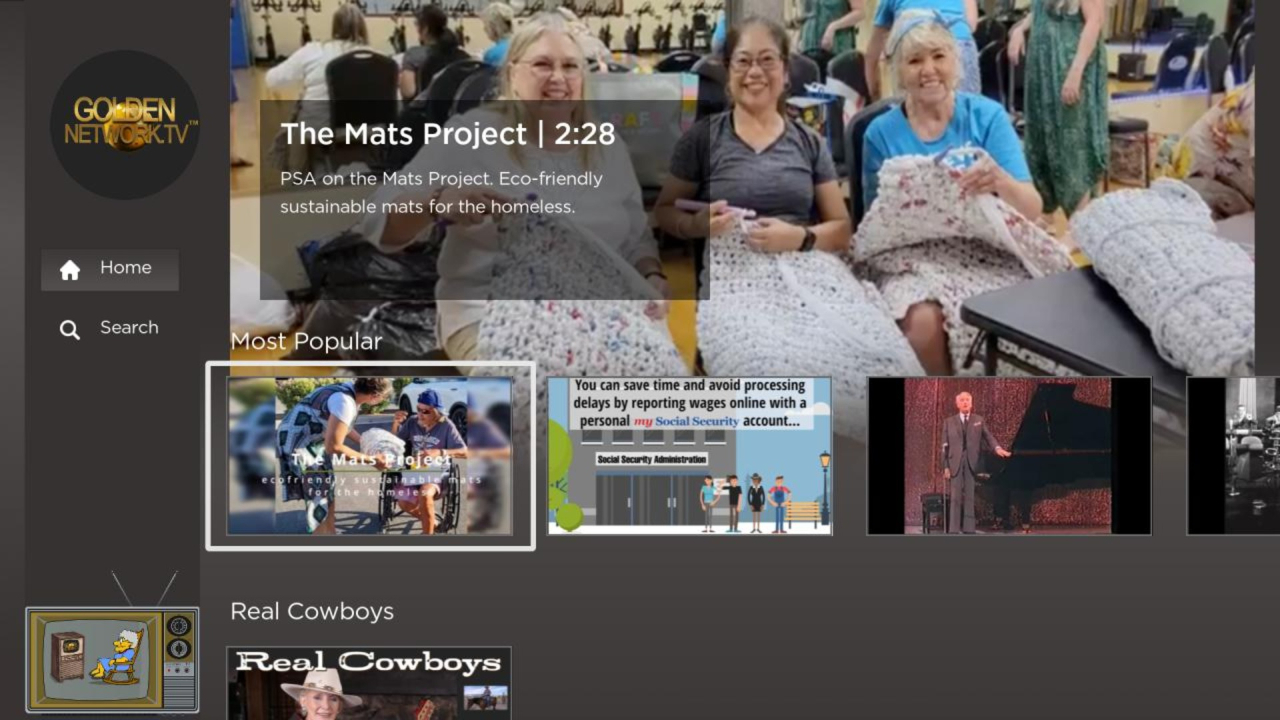 Golden Network.TV | TV App | Roku Channel Store | Roku