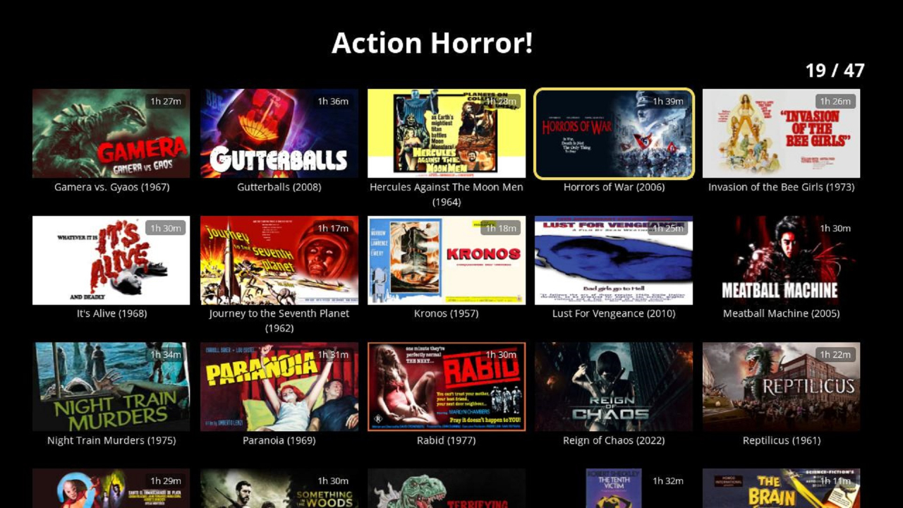 Action Movie Club | TV App | Roku Channel Store | Roku