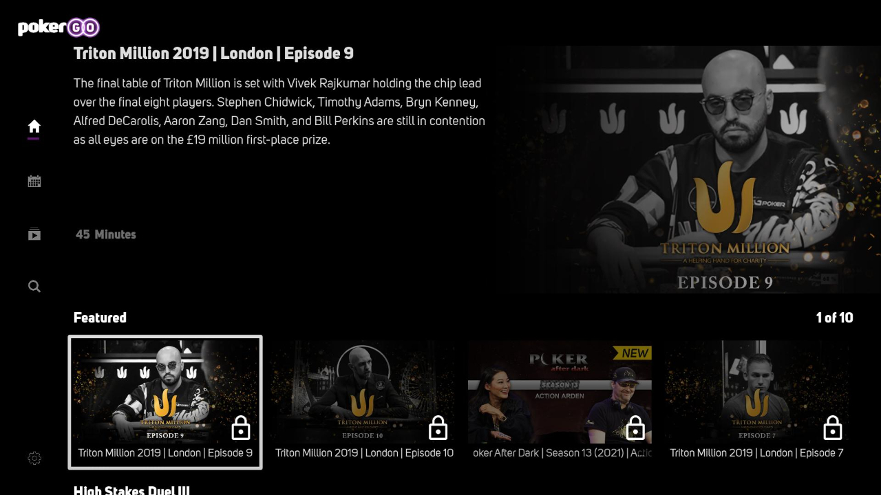 PokerGO: Stream Poker TV | TV App | Roku Channel Store | Roku