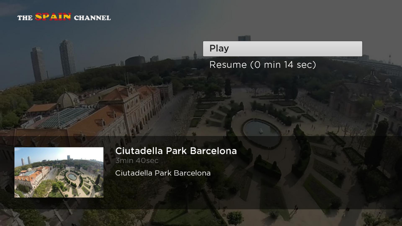 The Spain Channel | TV App | Roku Channel Store | Roku
