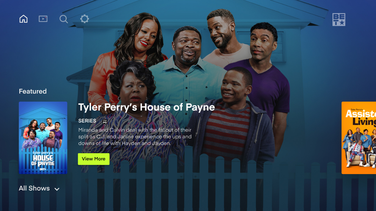 BET | TV App | Roku Channel Store | Roku