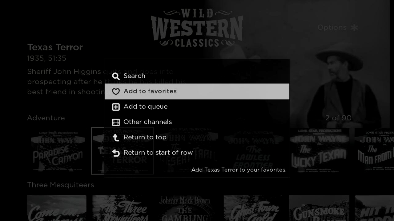 Wild Western Classics | TV App | Roku Channel Store | Roku
