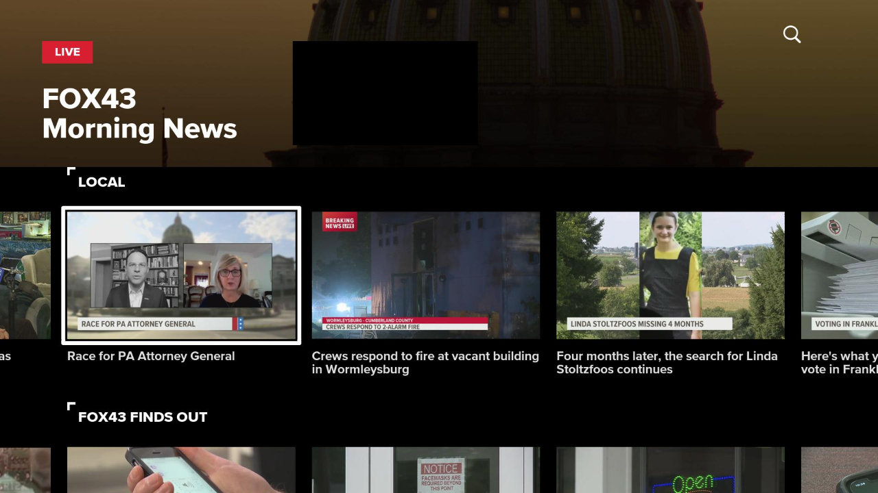 WPMT FOX43 News for Central PA | TV App | Roku Channel Store | Roku