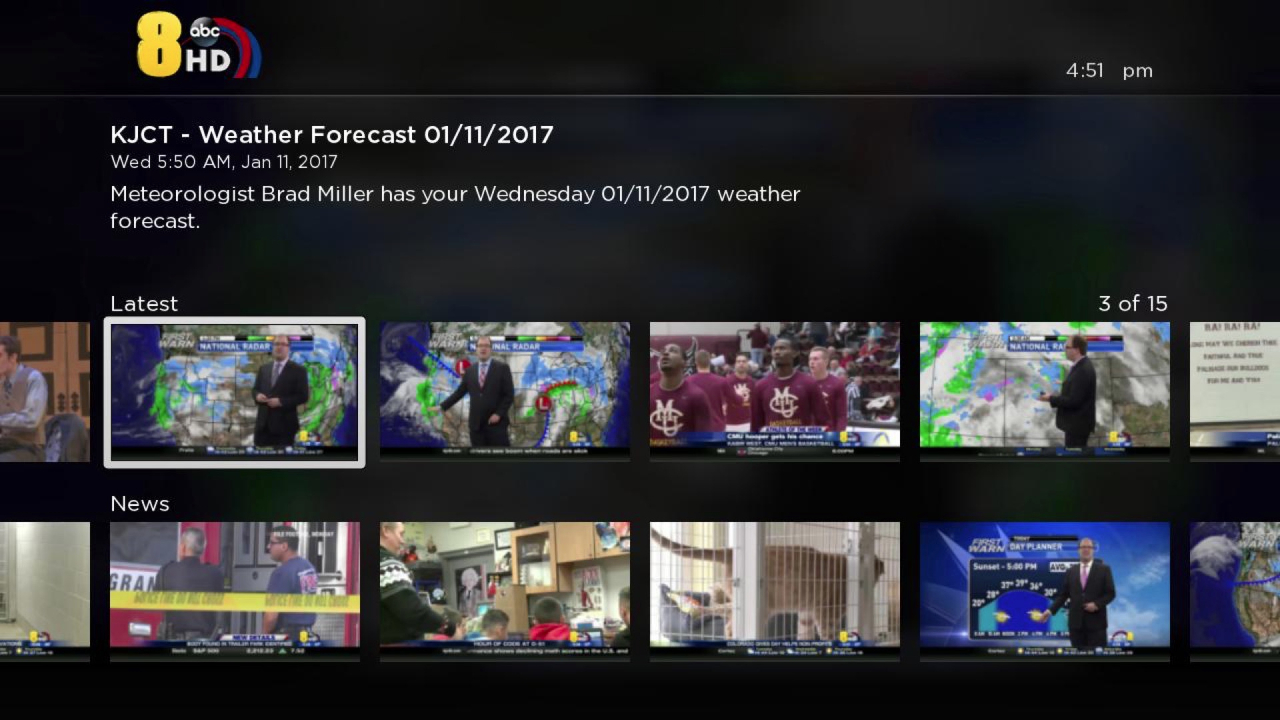 KJCT News 8 | TV App | Roku Channel Store | Roku