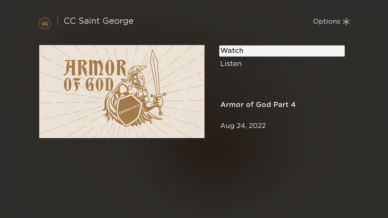 CC Saint George | TV App | Roku Channel Store | Roku