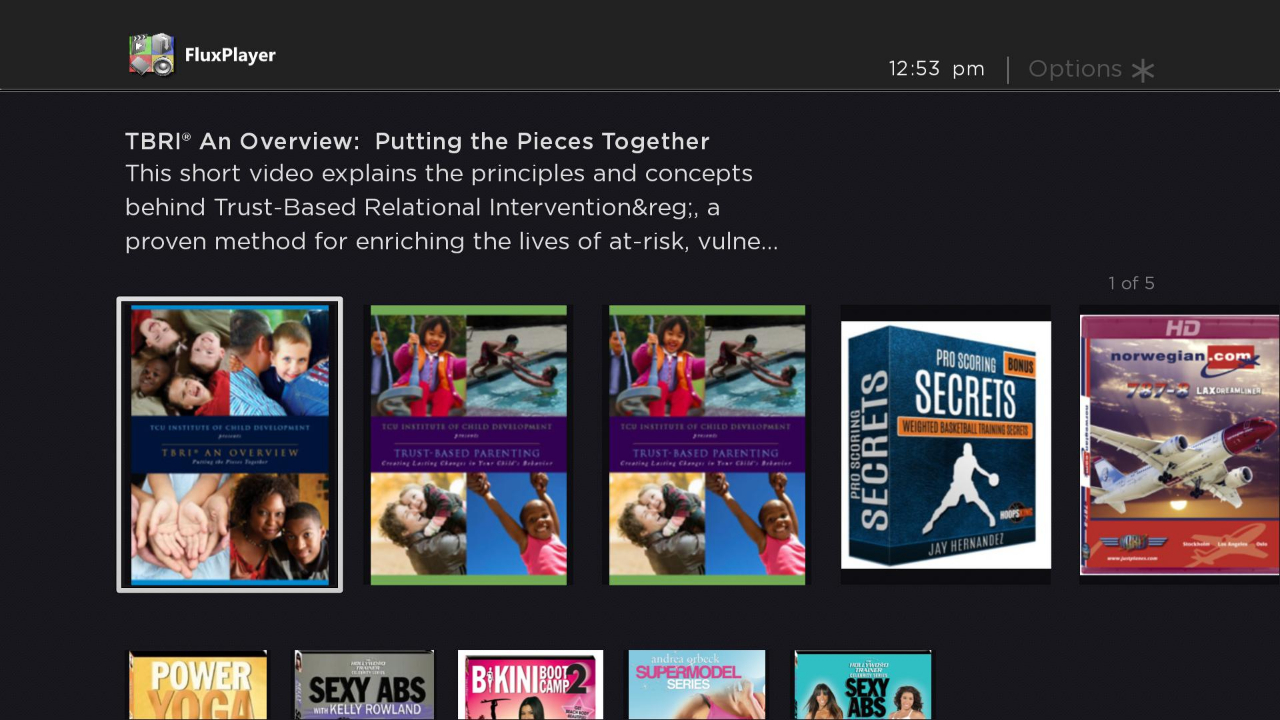 Flux Player | TV App | Roku Channel Store | Roku