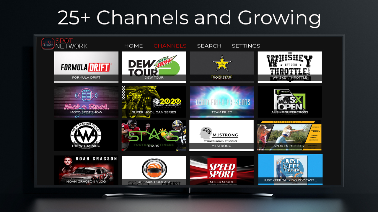 Spot Network | TV App | Roku Channel Store | Roku