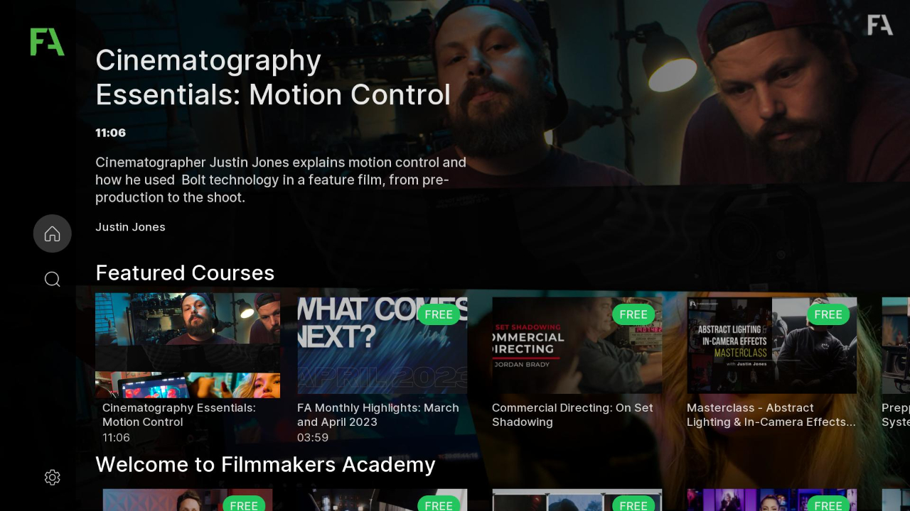Filmmakers Academy | RK Guide
