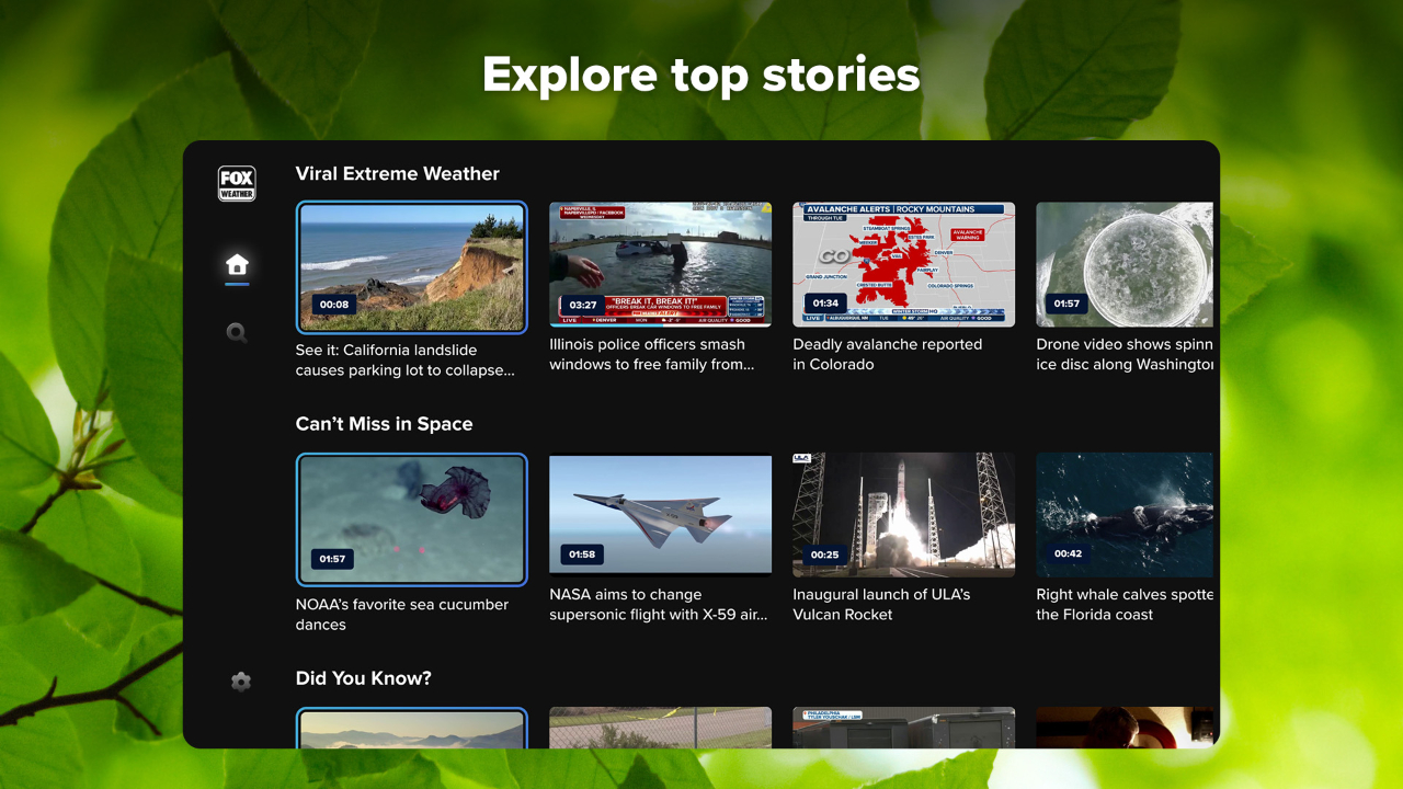 FOX Weather: Daily Forecasts & Live Stream News | TV App | Roku Channel ...