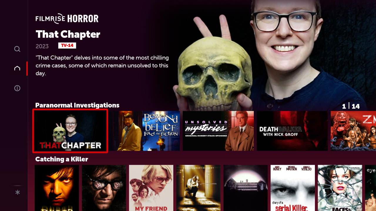 FilmRise Horror | TV App | Roku Channel Store | Roku