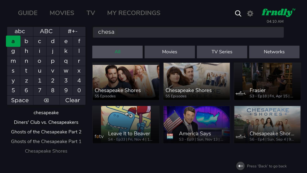 Frndly TV | TV App | Roku Channel Store | Roku