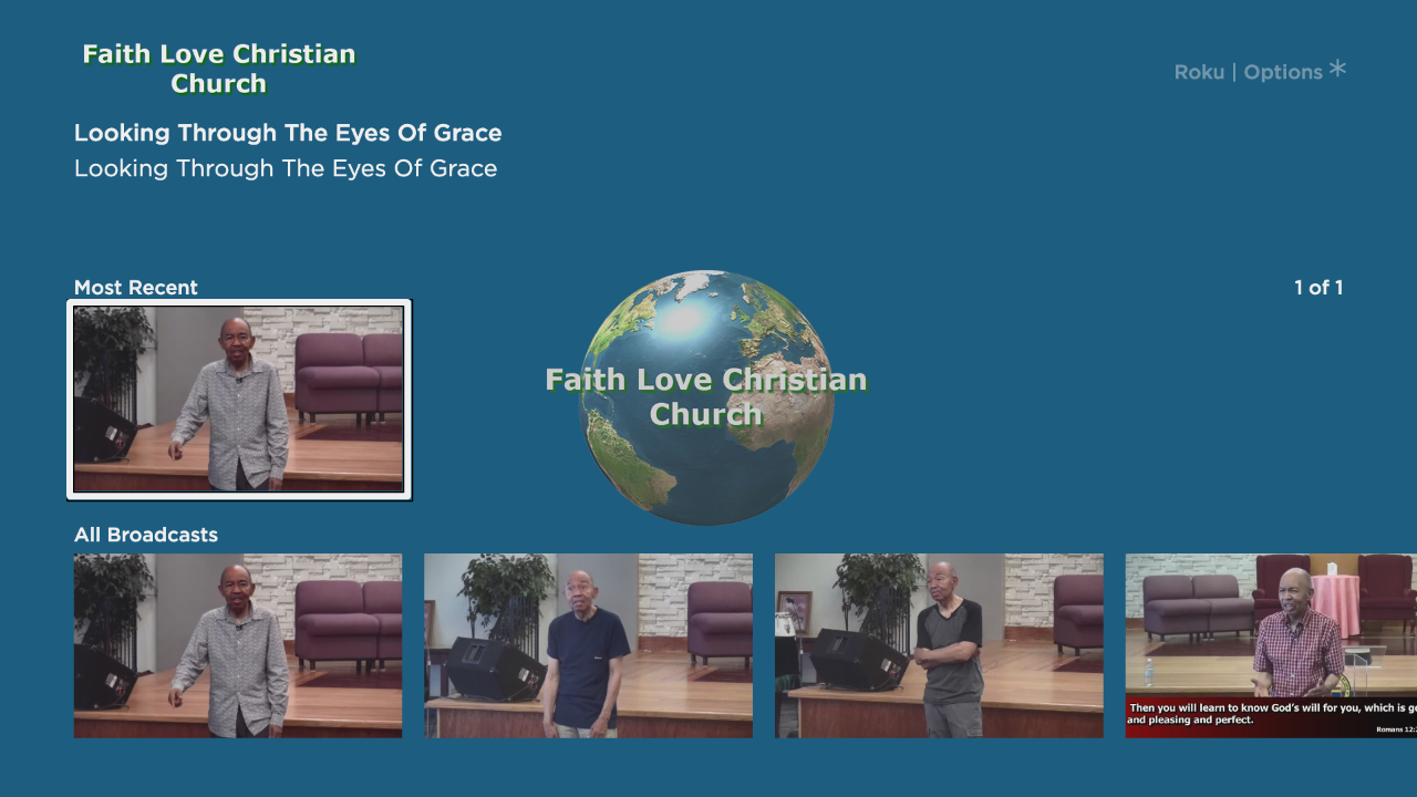 Faith Love Christian Church | TV App | Roku Channel Store | Roku
