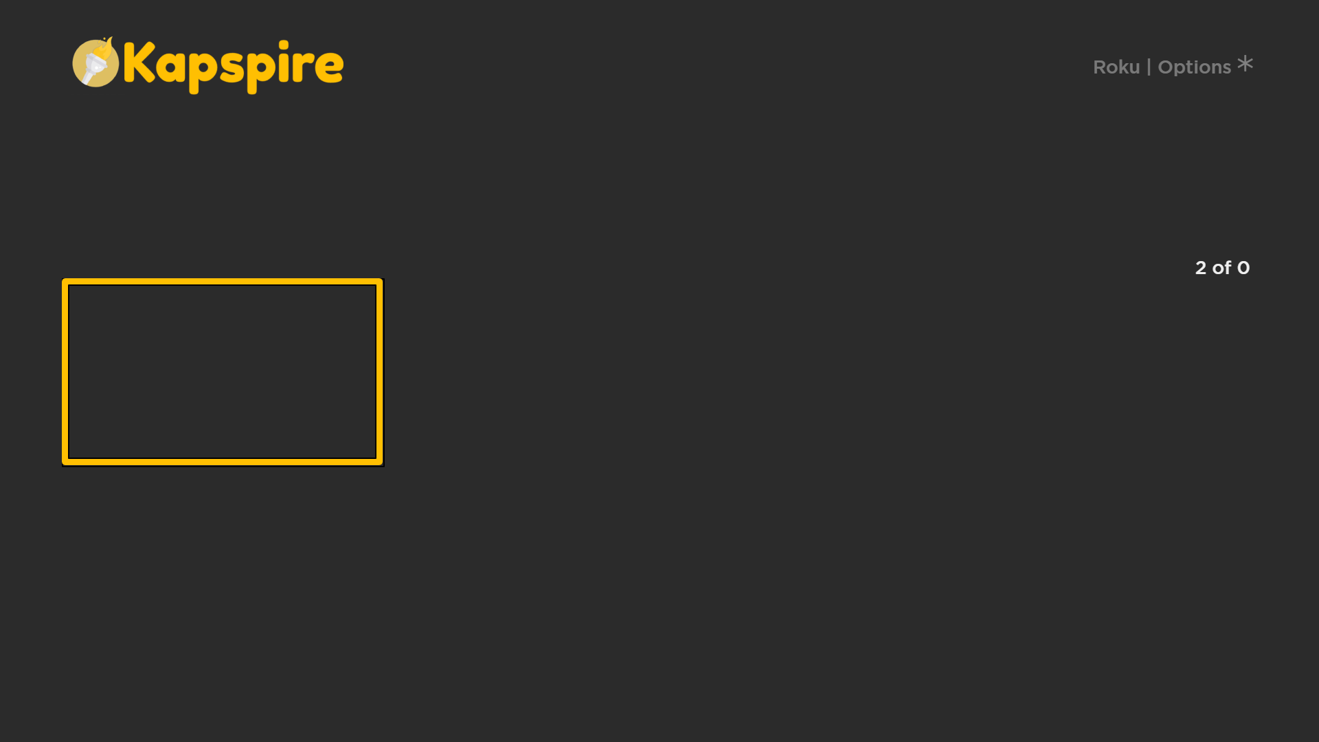 GitHub - Kapspire/Kapspire-Roku