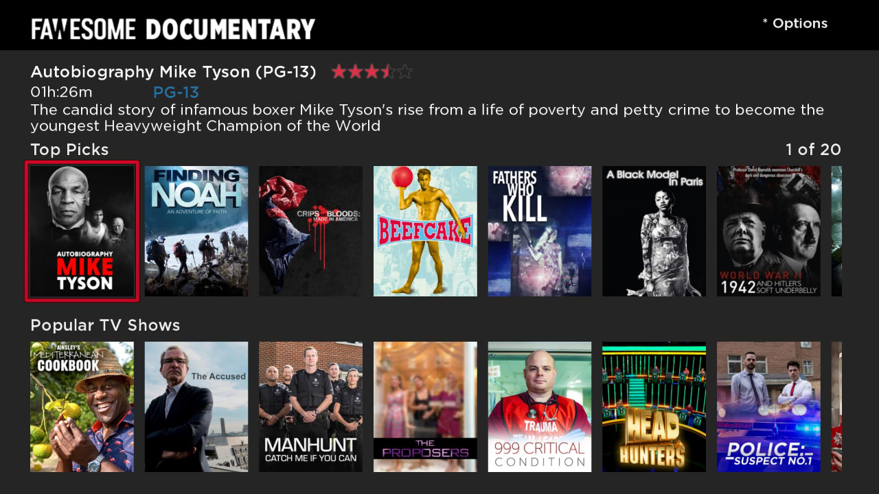 Documentary Movies & TV by Fawesome | TV App | Roku Channel Store | Roku