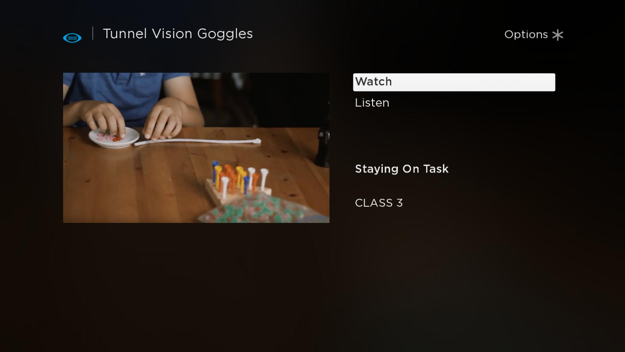 Tunnel Vision Goggles | TV App | Roku Channel Store | Roku