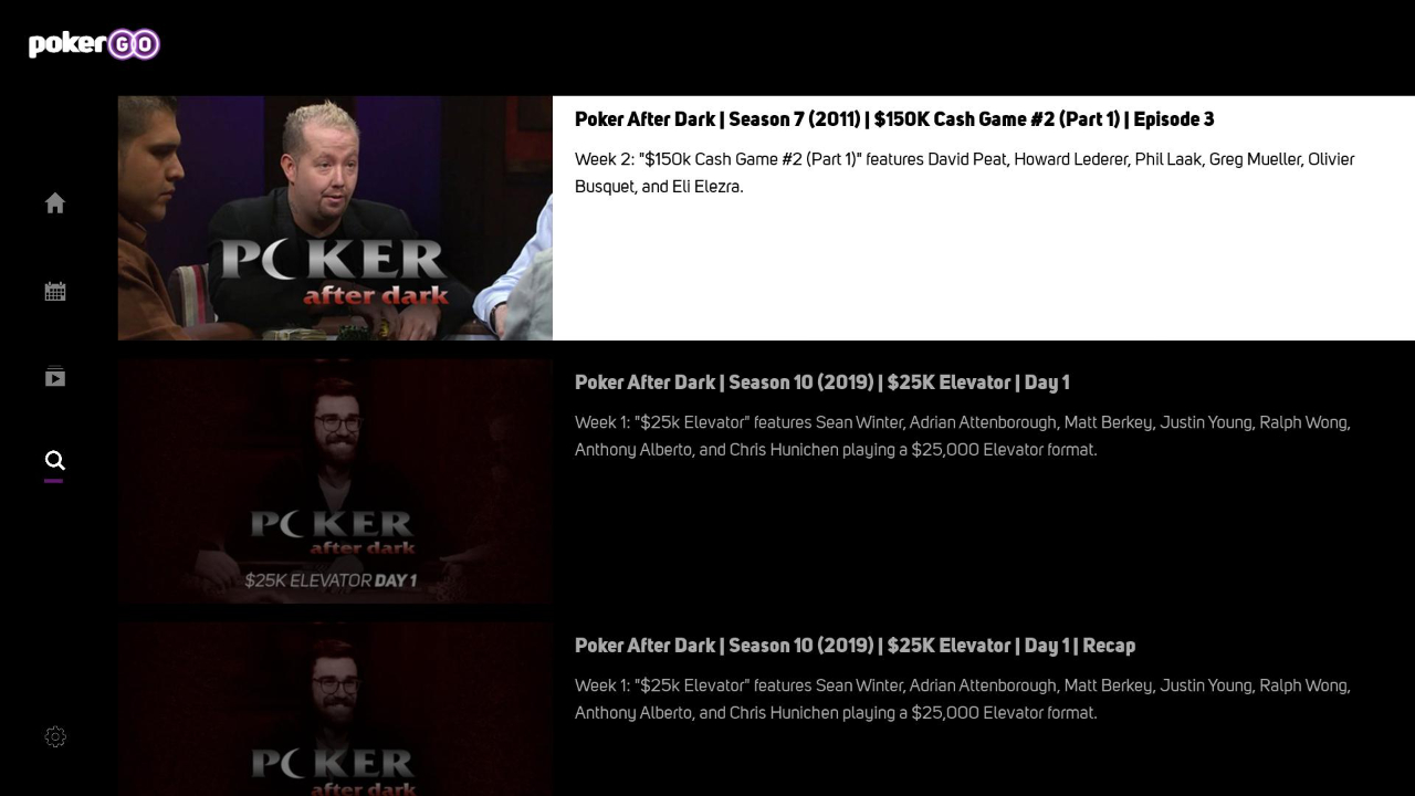 PokerGO: Stream Poker TV | TV App | Roku Channel Store | Roku