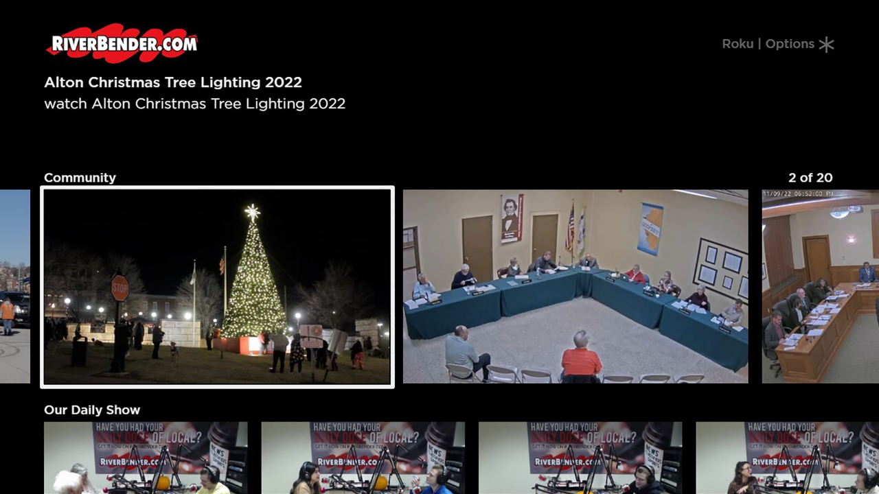 RiverBender.com | TV App | Roku Channel Store | Roku