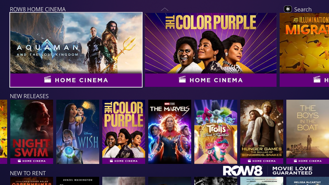 ROW8 | TV App | Roku Channel Store | Roku