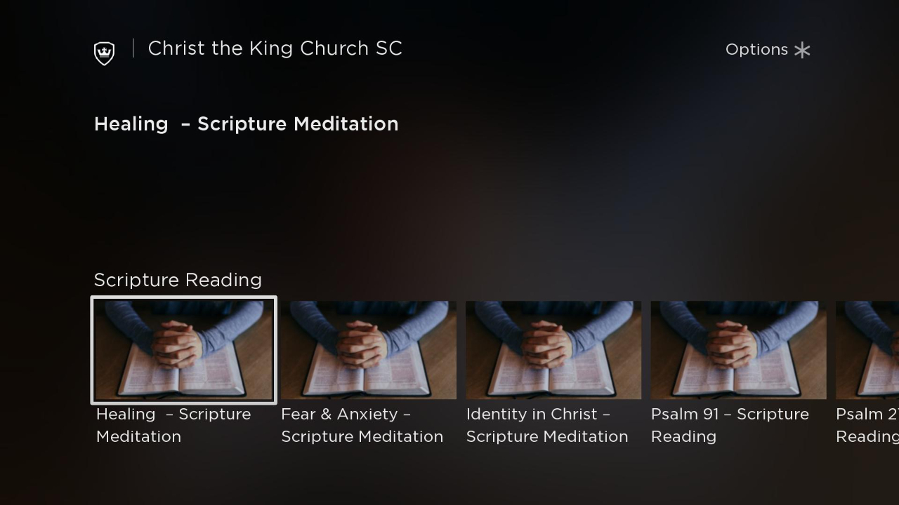Christ the King Church SC | TV App | Roku Channel Store | Roku