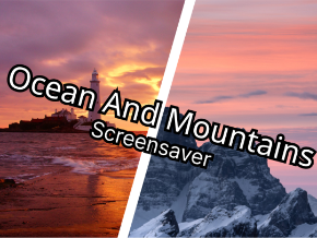 Ocean and Mountain Screensaver | TV App | Roku Channel Store | Roku