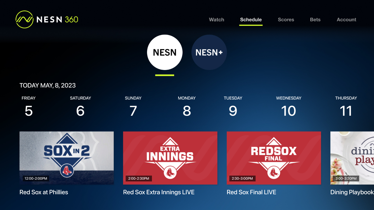 NESN 360 | TV App | Roku Channel Store | Roku
