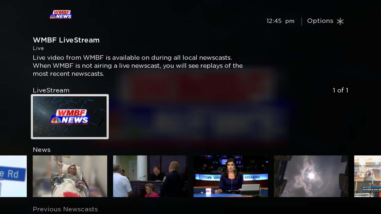 WMBF News | TV App | Roku Channel Store | Roku