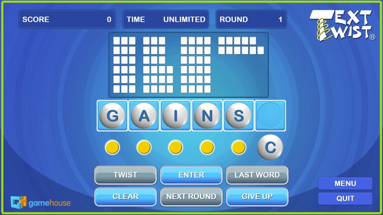 TextTwist - Word GAME | TV App | Roku Channel Store | Roku