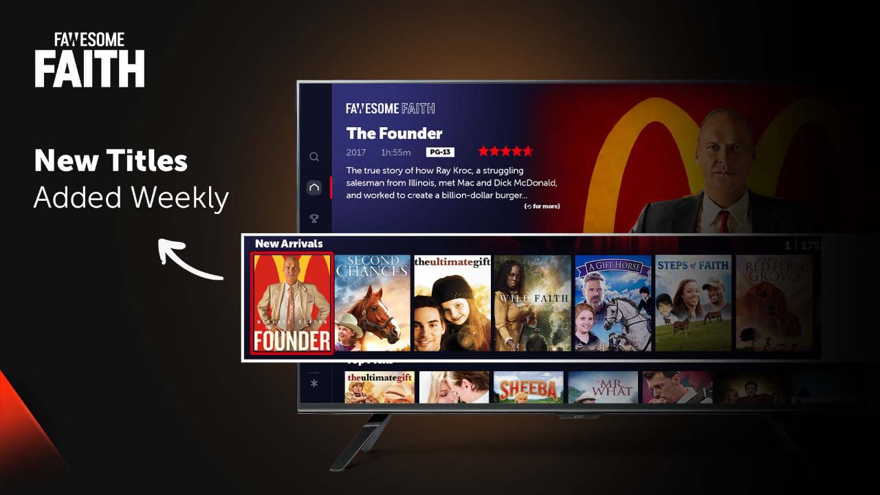Faith Movies & TV by Fawesome | TV App | Roku Channel Store | Roku
