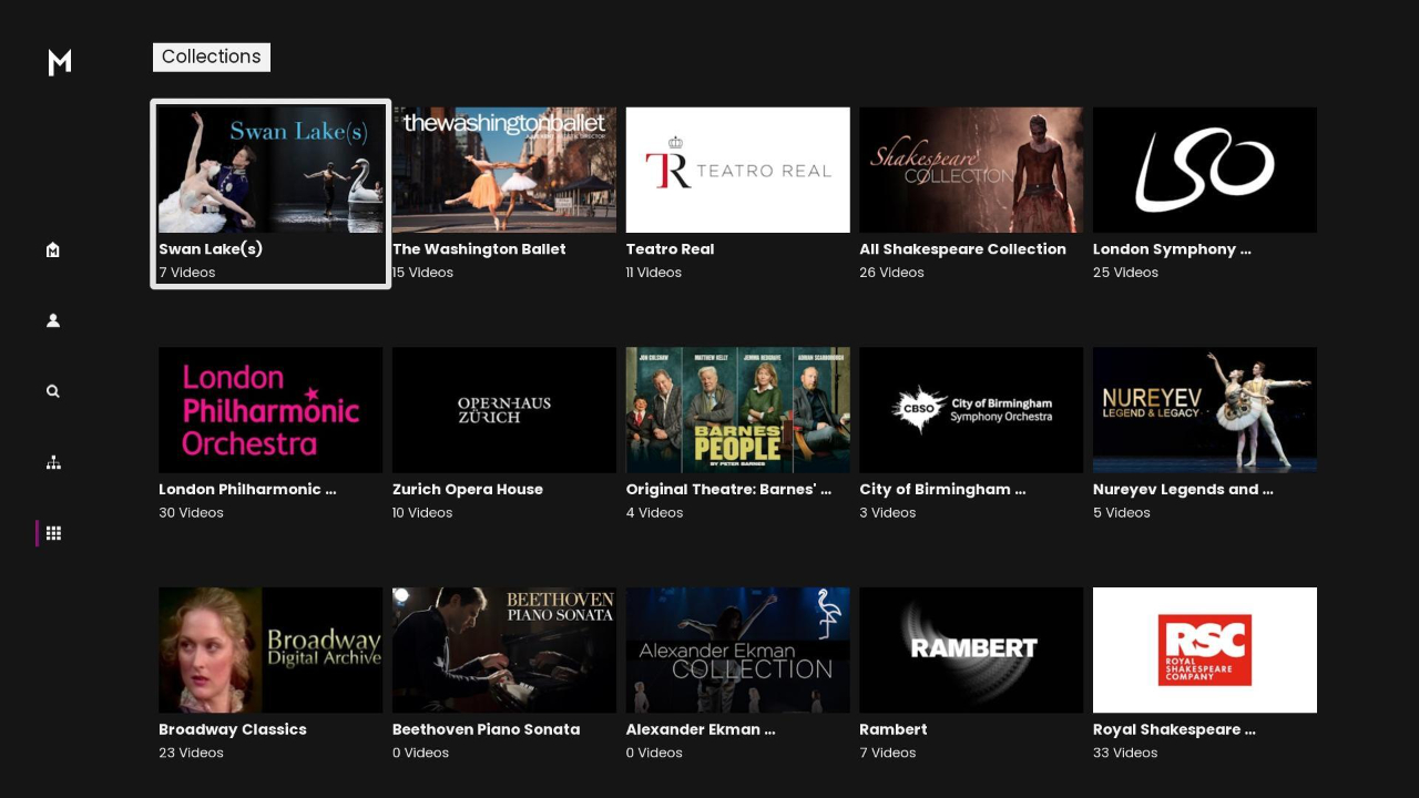 Marquee TV - Arts on Demand | TV App | Roku Channel Store | Roku