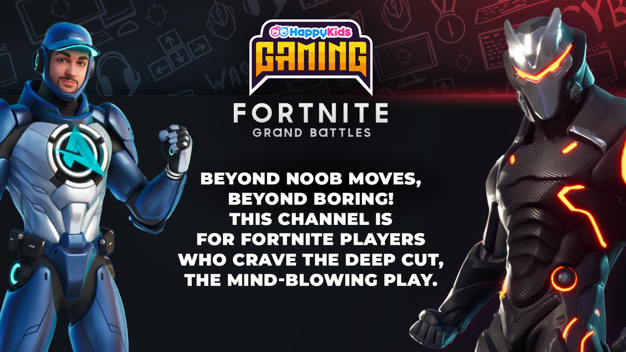 HappyKids Gaming - Fortnite Grand Battles | TV App | Roku Channel Store ...