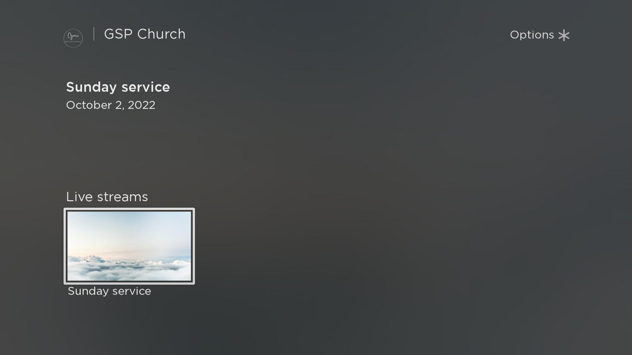 GSP Church | TV App | Roku Channel Store | Roku