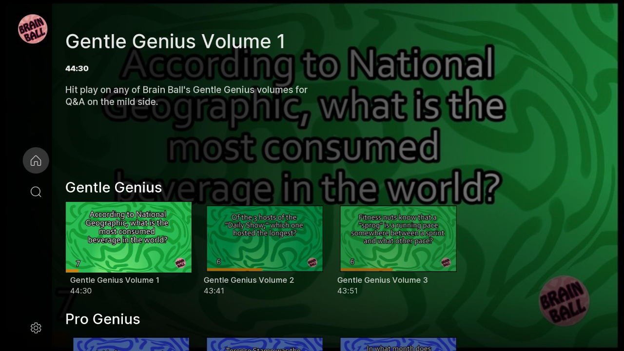 Brain Ball Trivia | TV App | Roku Channel Store | Roku