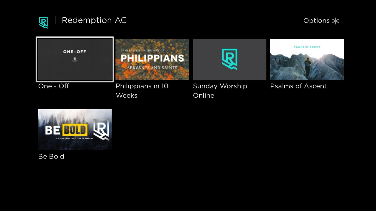 Redemption AG | TV App | Roku Channel Store | Roku