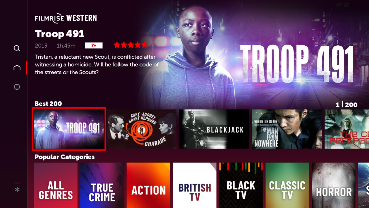 FilmRise Western | TV App | Roku Channel Store | Roku