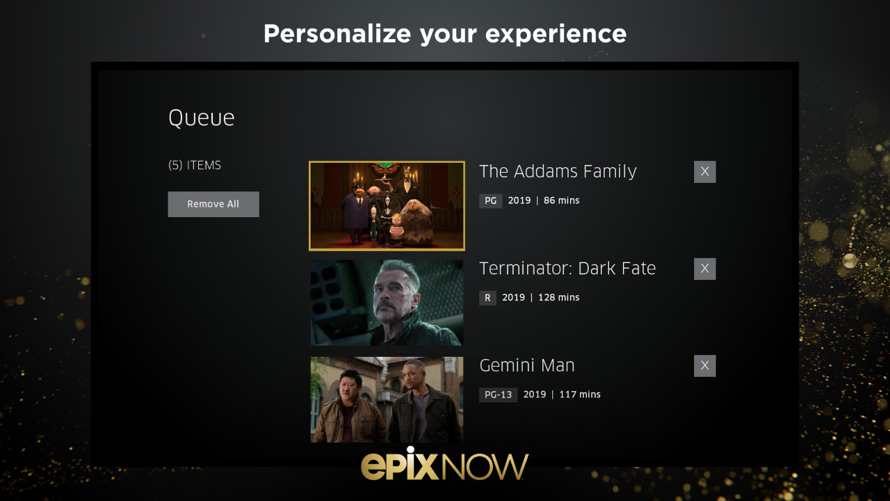 EPIX NOW | Roku Channel Store | Roku