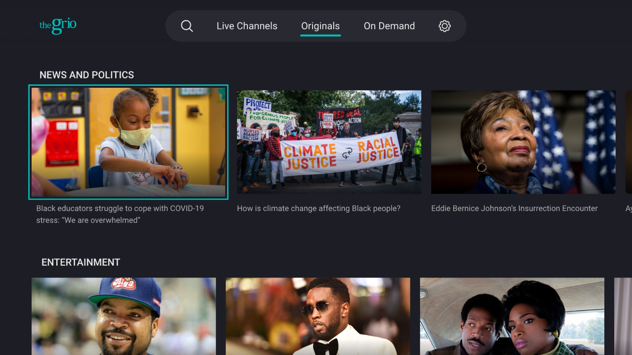 theGrio | TV App | Roku Channel Store | Roku
