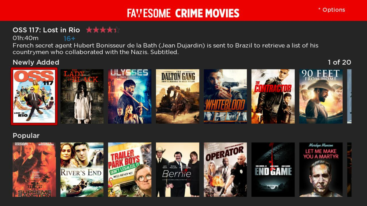 Crime Movies by Fawesome.tv | Roku Channel Store | Roku