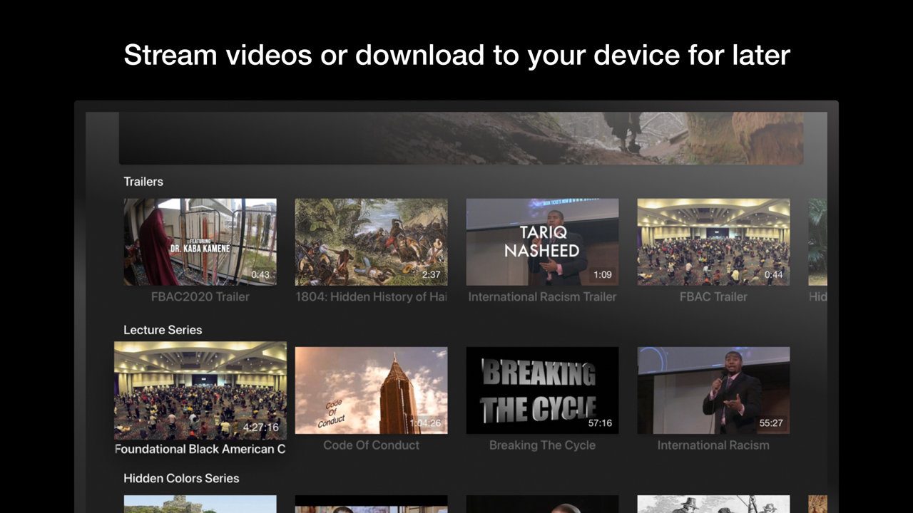 FBA STREAM | TV App | Roku Channel Store | Roku