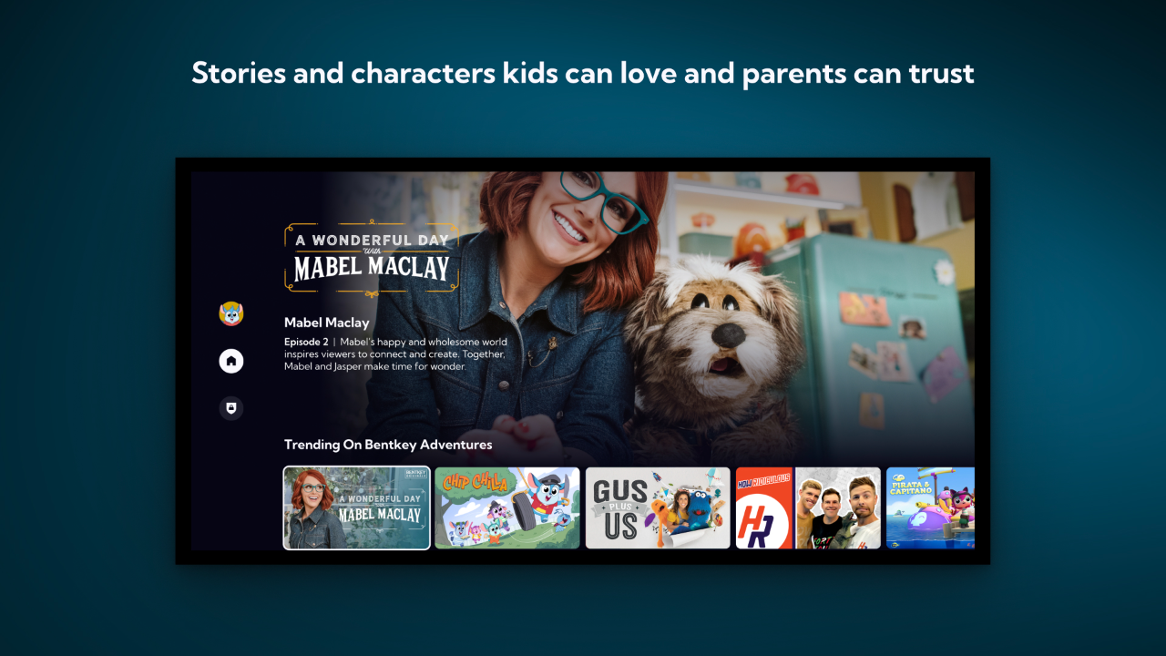 Bentkey | Kids Entertainment | TV App | Roku Channel Store | Roku