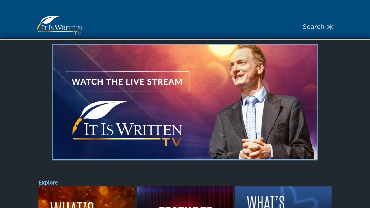 It Is Written TV | RK Guide