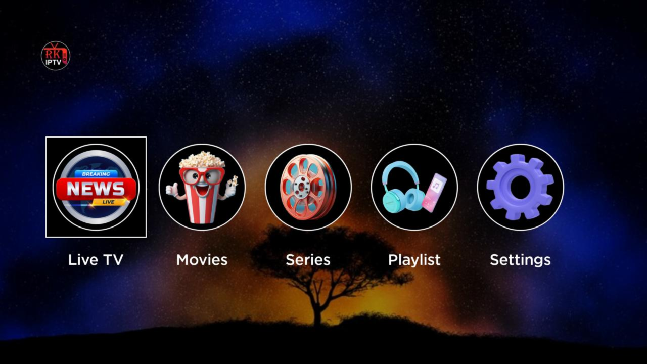 RK IPTV | TV App | Roku Channel Store | Roku