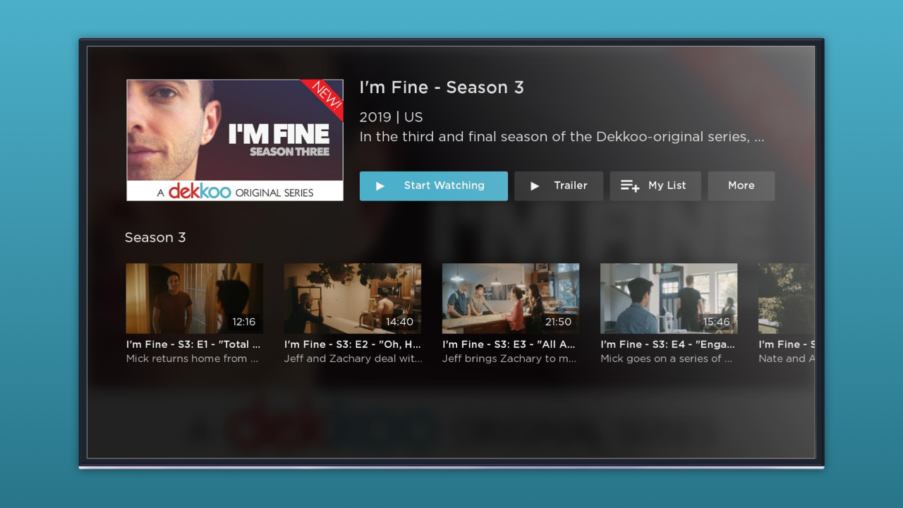 Dekkoo | TV App | Roku Channel Store | Roku
